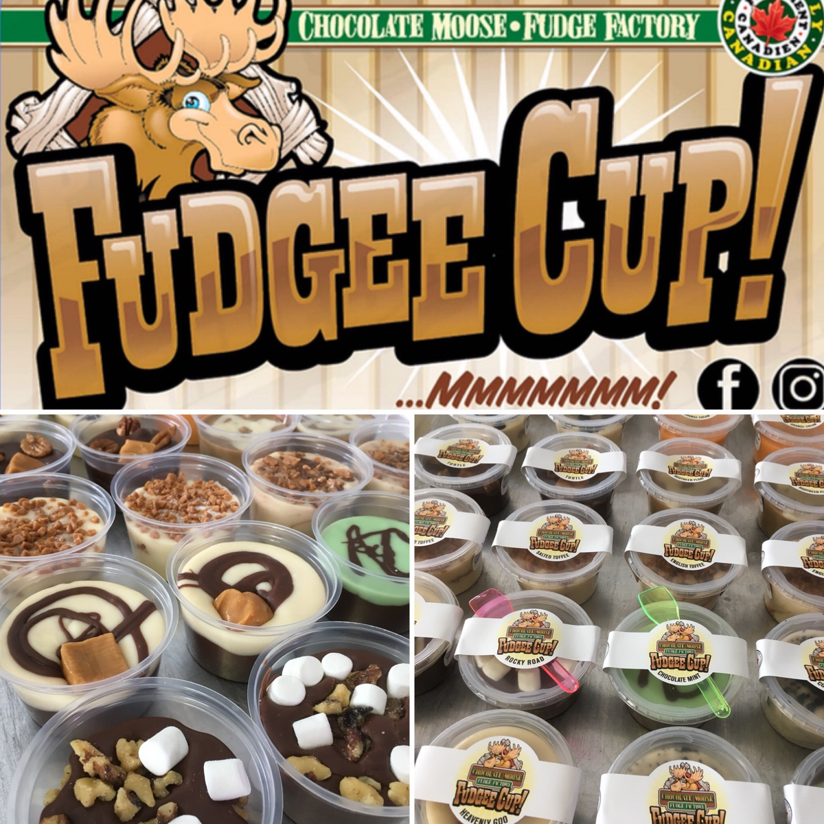 Fudge Cups – Chocolate Moose Fudge Factory