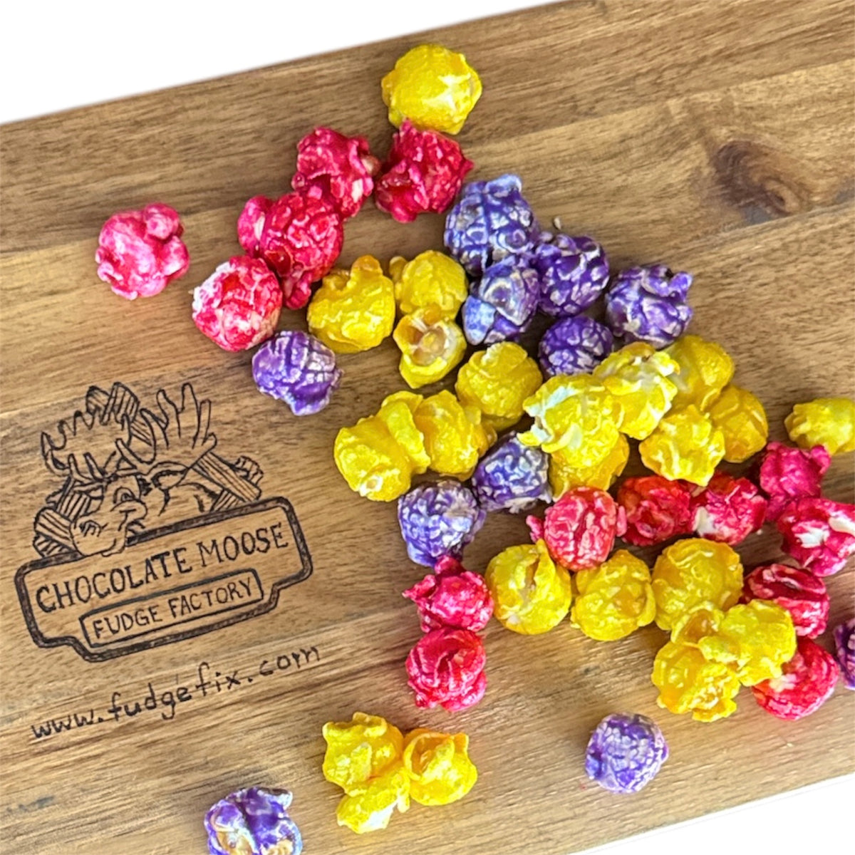 NEW EASTER BUNNY TRAIL CANDY POPCORN – Chocolate Moose Fudge Factory