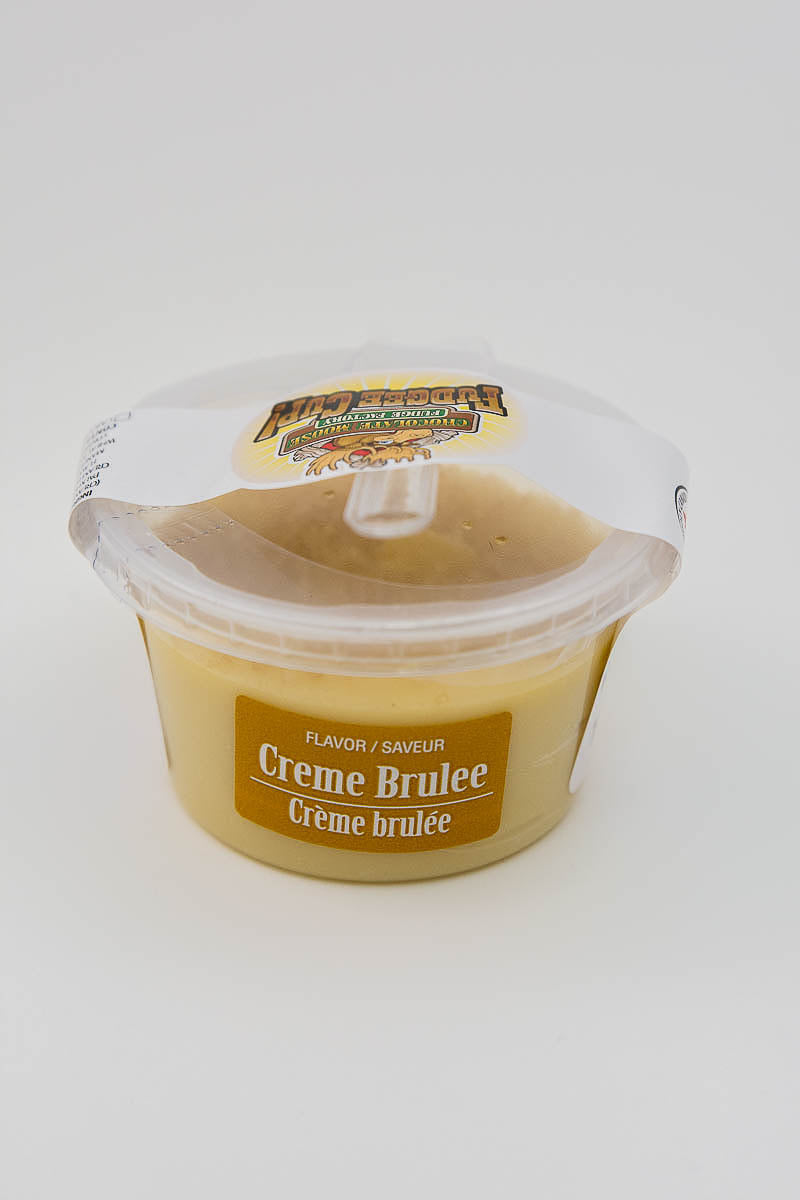 Creme Brulee - Fudge Cup 140g – Chocolate Moose Fudge Factory