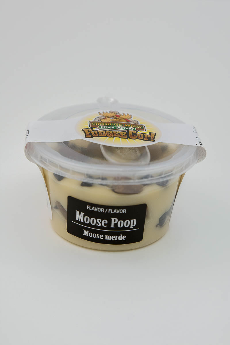 Moose Poop - Fudge Cup 140g – Chocolate Moose Fudge Factory